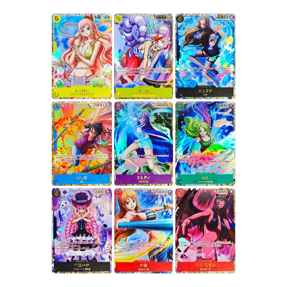 Anime One Piece Diy Manga Cards Yamato Perona Nico Robinthree Types ...