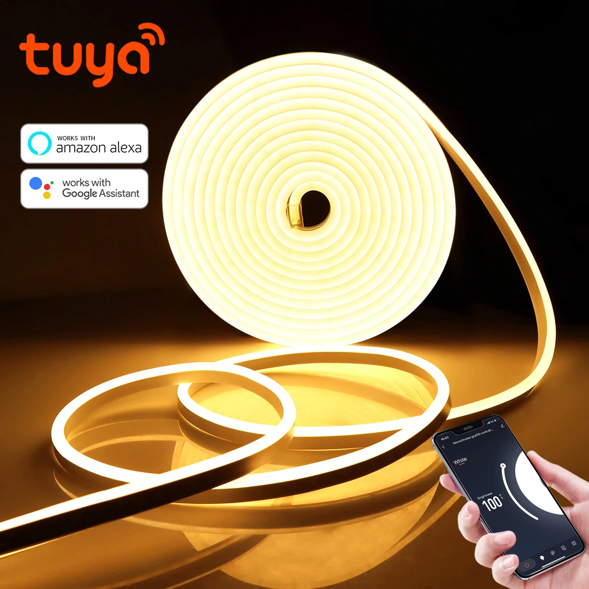 Tuya-Smart-Life-LED-Neon-Light-Strip-WIFI-Control-DC12V-SMD-2835 ...