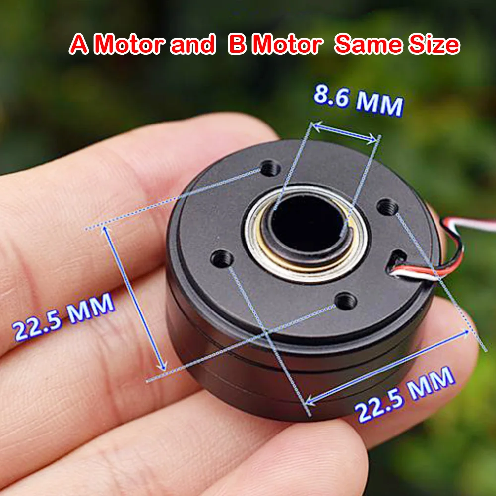 1-st-cke-Micro-2804-B-rstenlosen-Motor-Hohlwelle-DC-12V-24V-320-KV ...