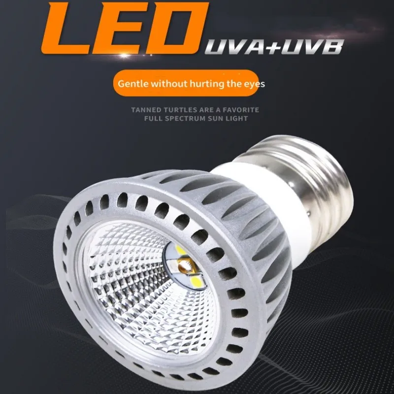 Full-Spectrum-UVA-UVB-LED-Reptile-Light-Turtle-Sunbathe-Heat-Lamp-5-0 ...