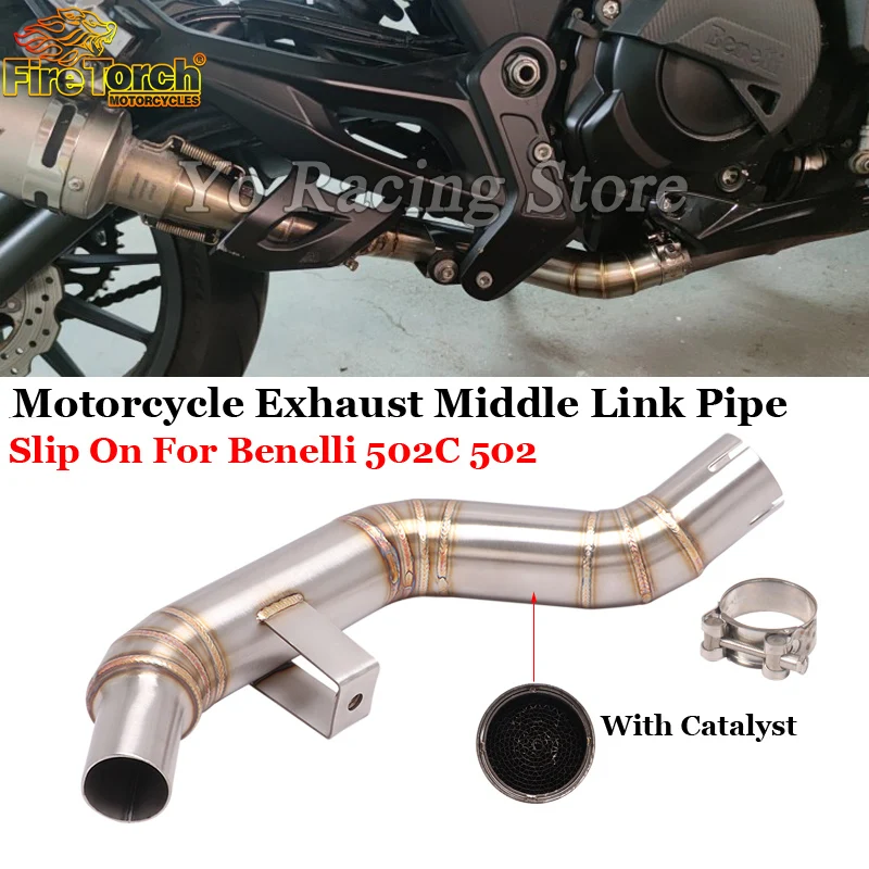 Slip-On-For-Benelli-502C-502-Motorcycle-Exhaust-Escape-Modified ...