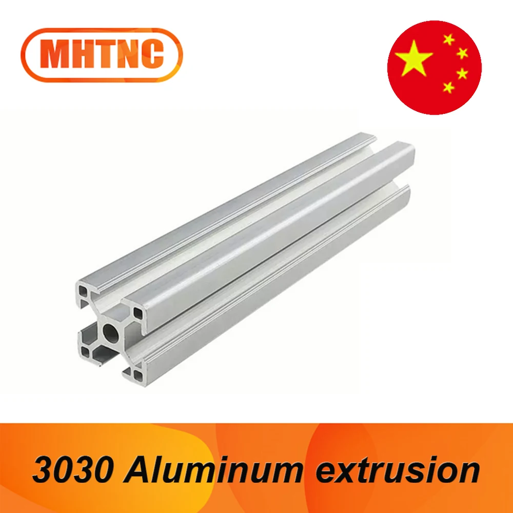 3030 Aluminum Profile 8.2mm T Slot 3030 Aluminium Extrusion Anodized ...