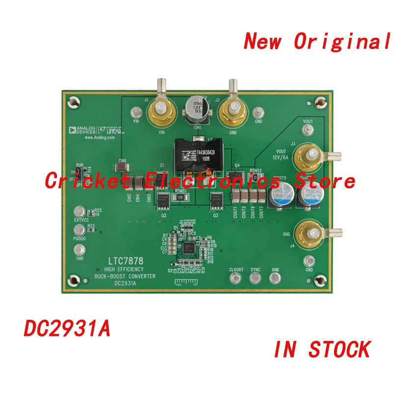 DC2931A-Power-Management-IC-Development-Tool-LTC7878-Eval-Brd-4-Switch ...