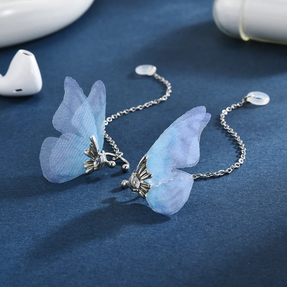 1Pair Earphone Anti-Lost Ear Clip Chains Wireless Earphone Bluetooth ...