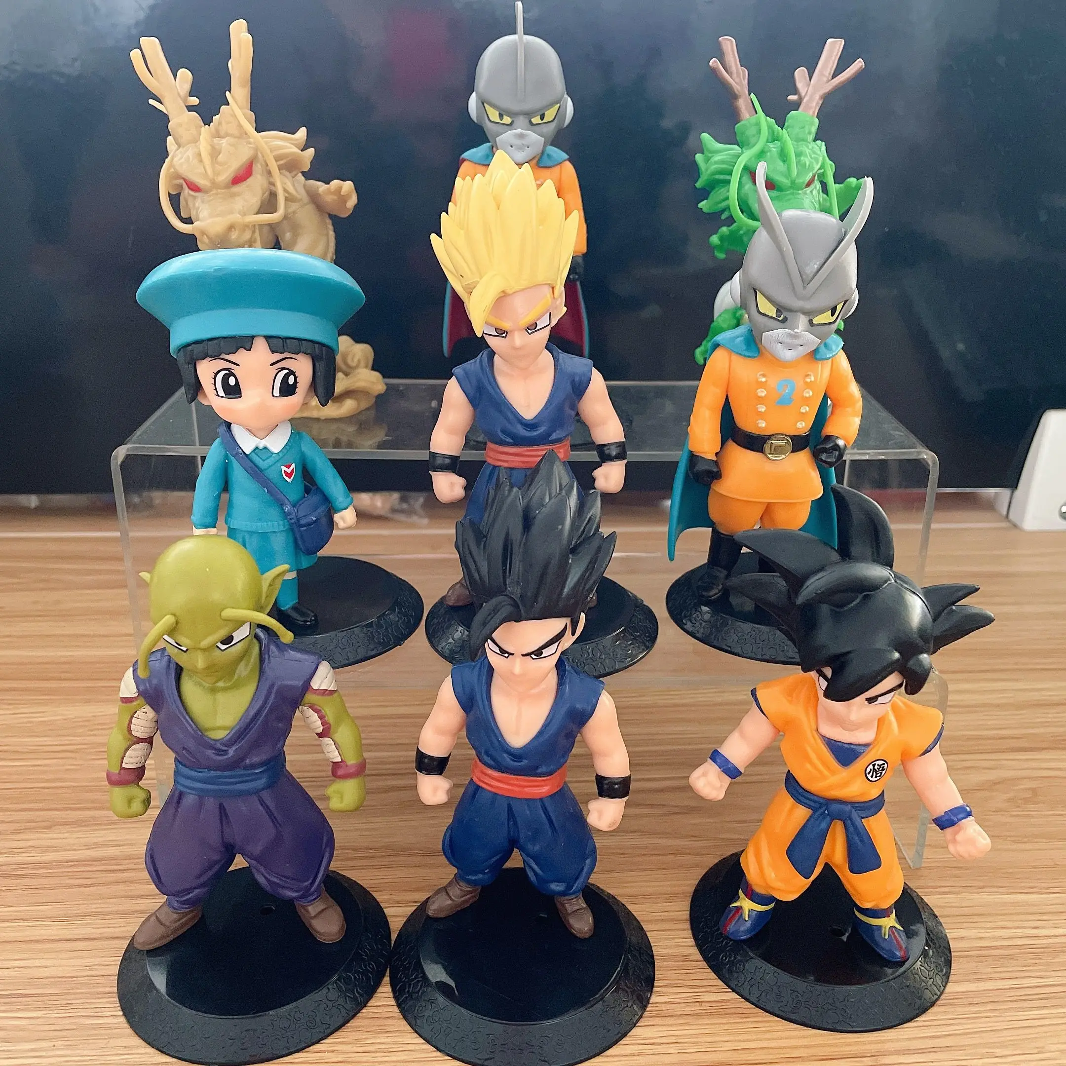 9Pcs-Set-10-12cm-Dragon-Ball-Z-Super-Saiyan-Son-Goku-Piccolo-Son-Gohan ...
