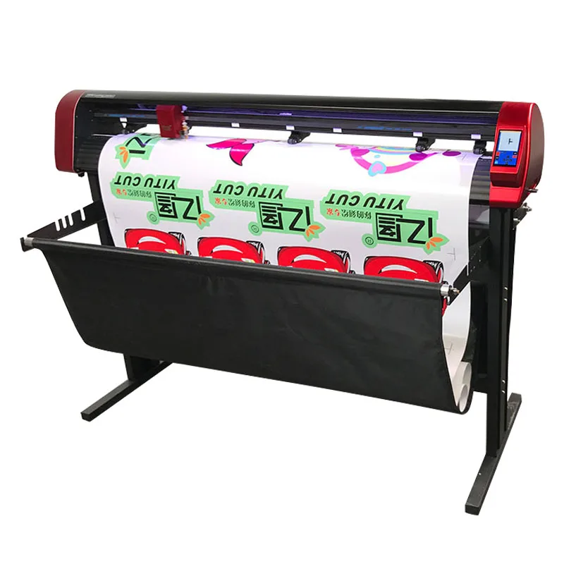 Double-Head-Function-Laser-Sticker-Cutting-Plotter-Camera-Profile-Die ...