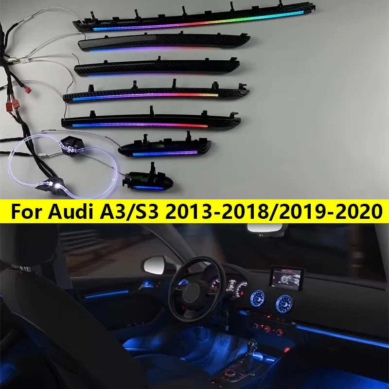 25 in 1 Symphony Ambient Lighting Car Kit For Audi A3 8Y 8V S3 RS3 2013 ...