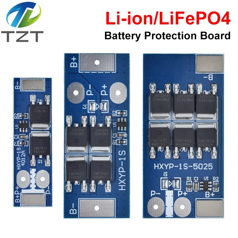 BMS 1S 12A 16A 24A 3.7V LiFePO4 Lithium Battery Protection Board 18650 ...