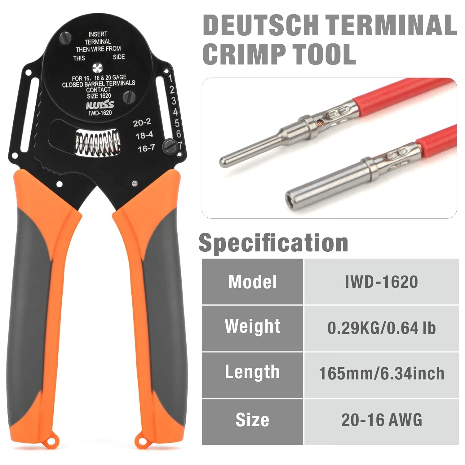 IWD-1620-Deutsch-Size-Terminals-Crimper-Solid-Barrel-Contact-Circular ...