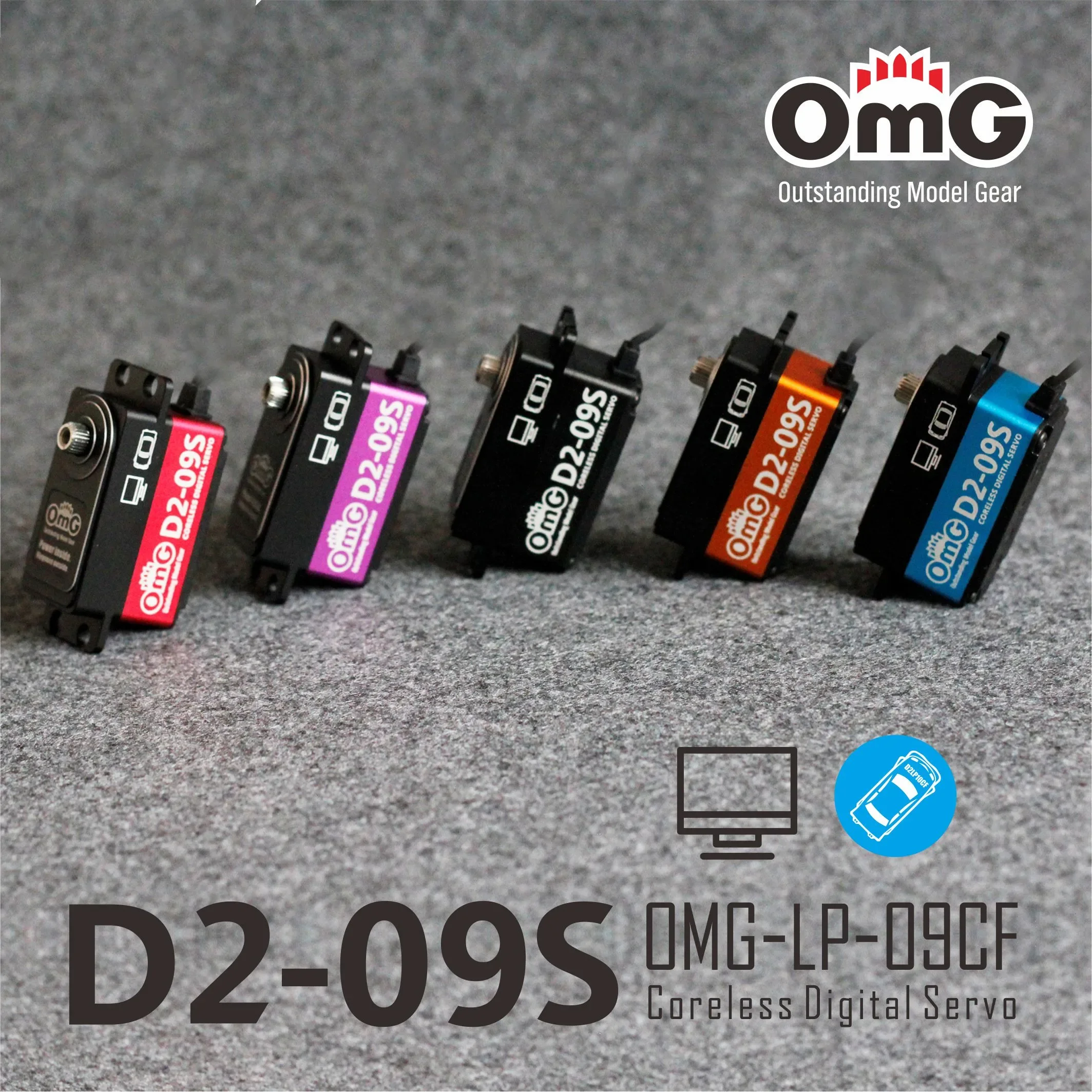 OmG-D2-09S-9kg-Full-Metal-Coreless-Digital-Standard-Low-Profile-Servo-High-Voltage-Programmable ...