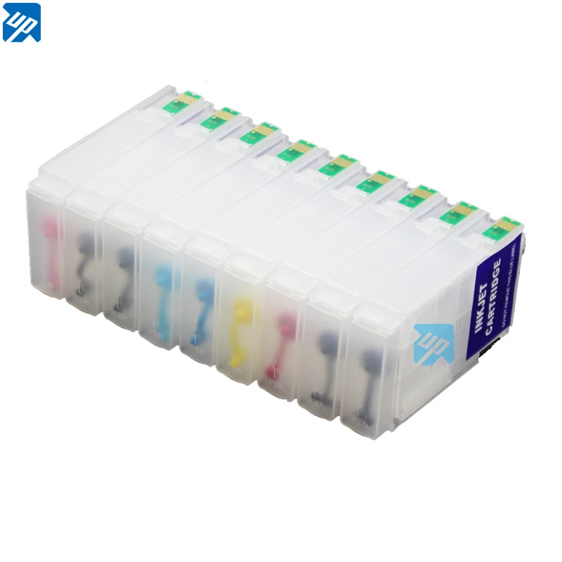 9pcs for Epson R3000 refillable ink cartridges with ARC chip T1571 ...