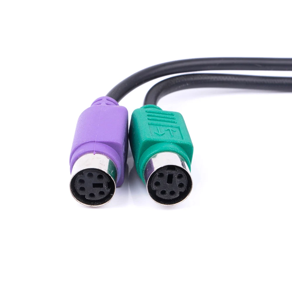 USB to PS2 Cable Male to Female PS/2 Adapter Converter Extension Cable ...