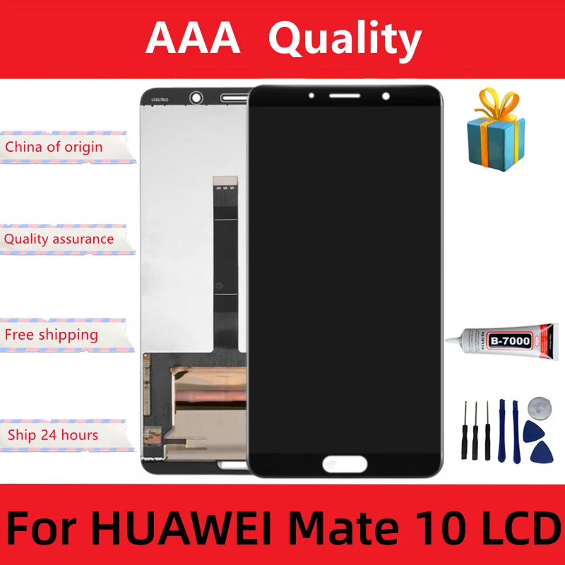 5.9” 100% Original Lcd For Huawei Mate 10 LCD Display Touch Screen Panel Replacement For Huawei ...
