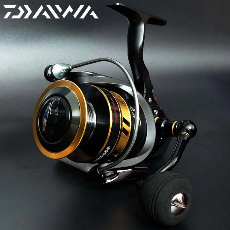 7000 Séries -Daiwa Moulinet de pêche en métal, Q & L 2022 XG 13 + 1BB, CNC, 30kg, Max Drag, 5.2 ...