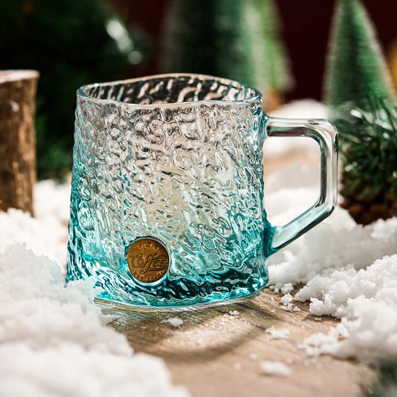 Handle water cup glass household high temperature resistant office ...