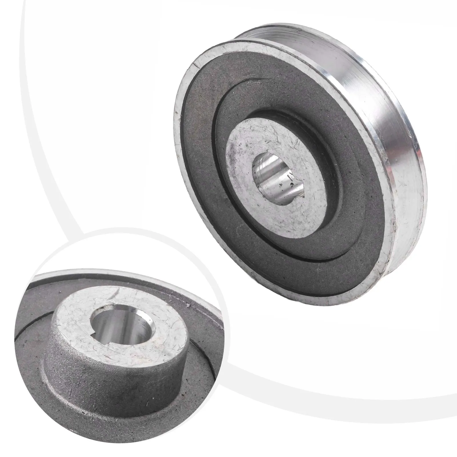 1pc Belt Pulley Single Groove Motor Belt Pulley A Type Triangle Belt ...