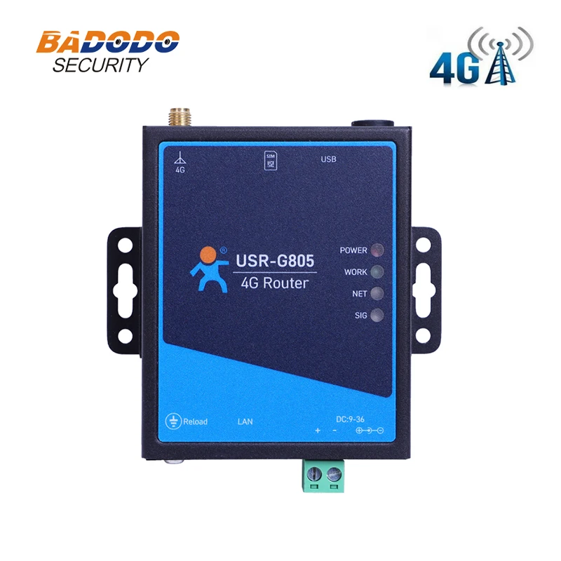 Industrial 4G LTE Cellular Router USR G805 IoT Device Support L2TP PPTP ...