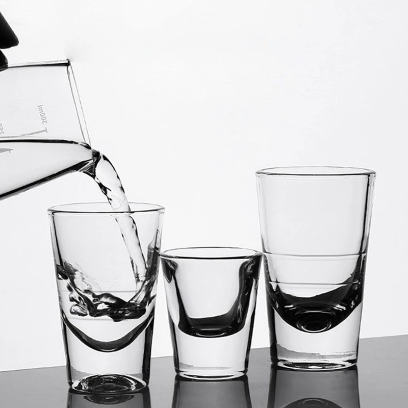 4pcs-1pcs-Glasses-Set-15ml-30ml-80ml-120ml-Shot-Glass-Thickened-Bottom ...