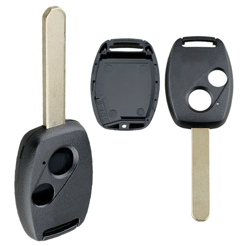 2-Buttons-Car-Remote-Key-Shell-Auto-Key-Fob-Case-Replacement-Parts-Fit ...