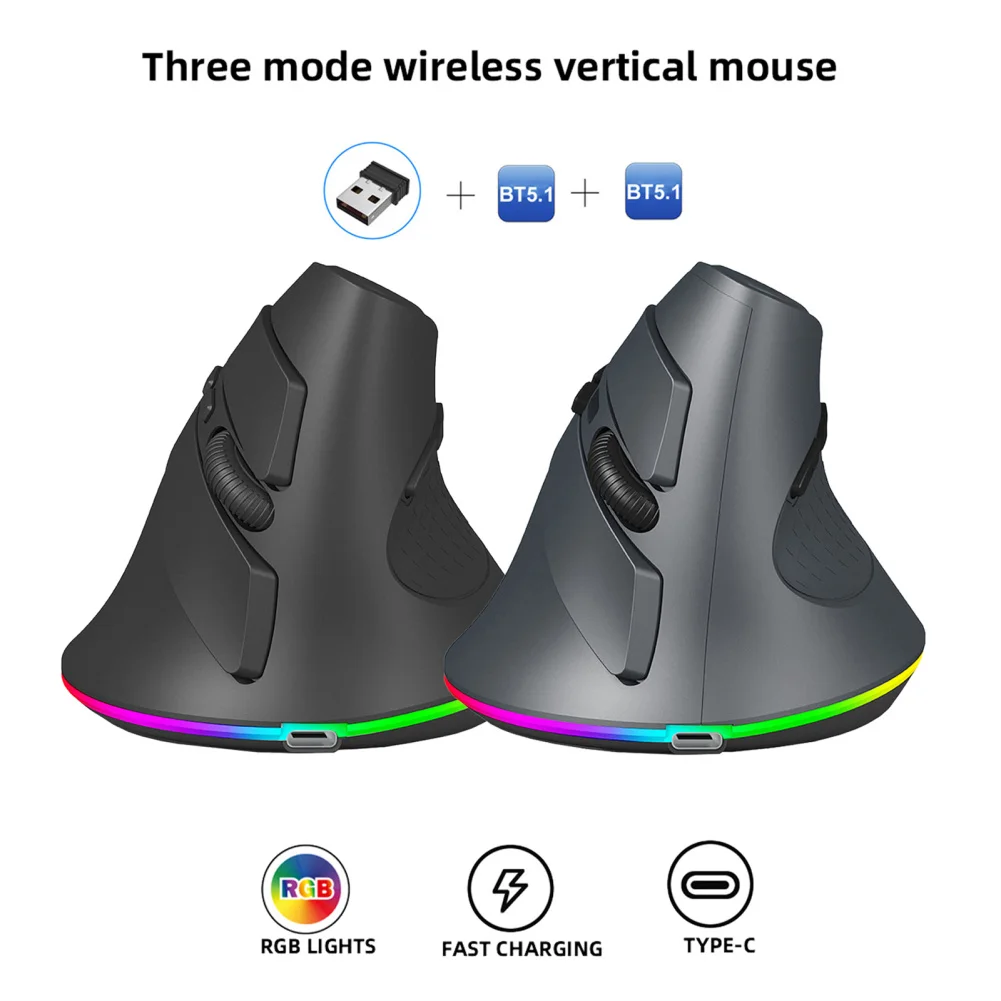 T25-Wireless-Vertical-Mouse-Adjustable-DPI-2-4GHz-Wireless-Mouse-3 ...
