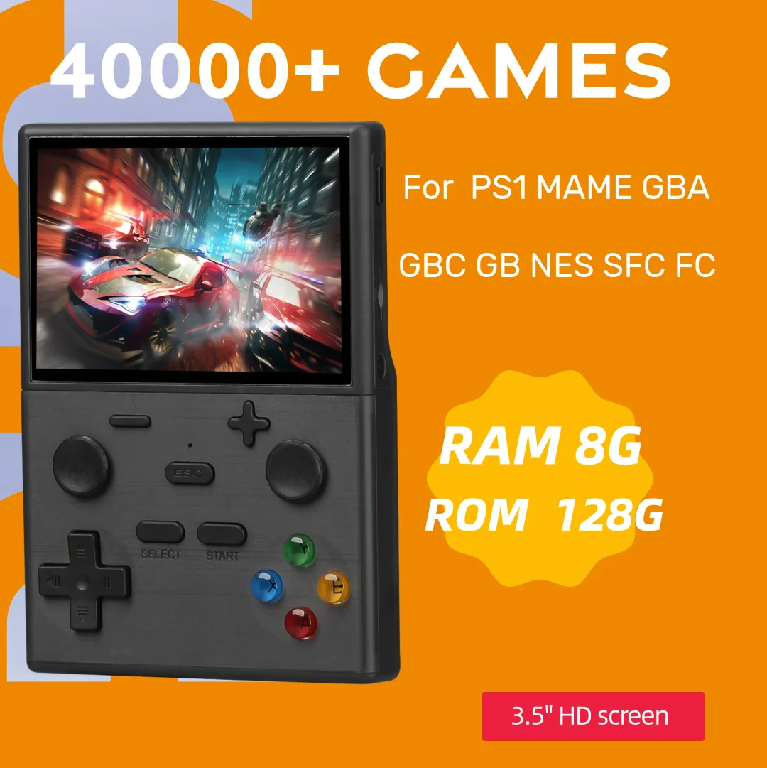 XGB35-Game-Console-40000-Games-3-5-Hd-screen-Wireless-dual-controller ...