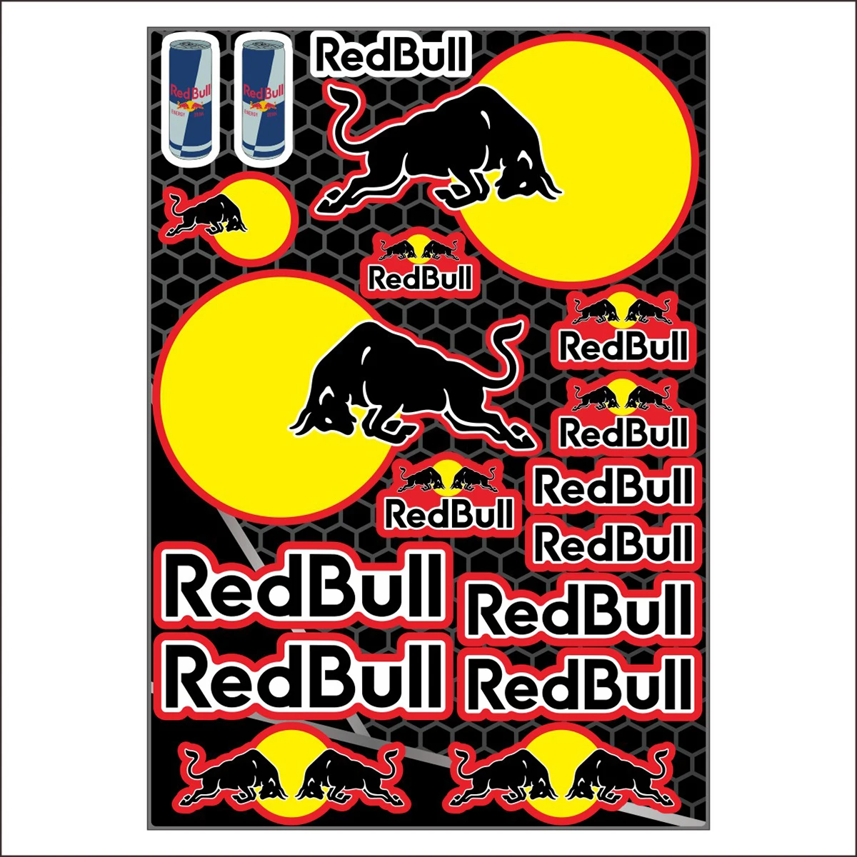 Racing-Red-Bull-Stickers-Decal-Motorcycle-Logo-For-Yamaha-Ktm-Honda ...