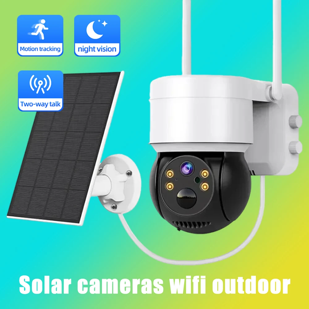 Solar-Camera-Wifi-Outdoor-4MP-Wifi-Surveillance-IP-Cameras-With-Solar ...
