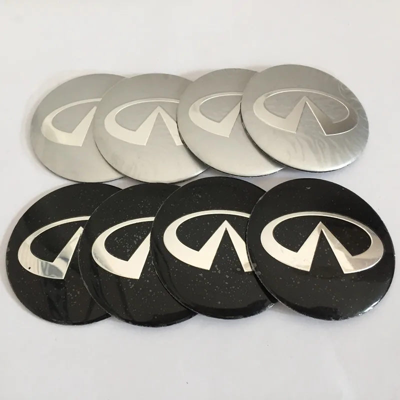 4pcs 56mm 60mm 65mm Infiniti Car Wheel Hub Center Cap Badge Covers ...