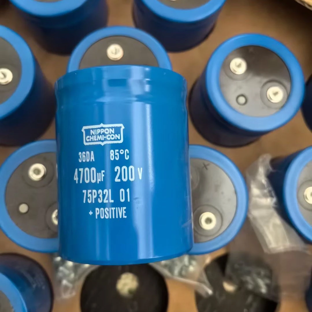 New-electrolytic-capacitor-36DA-200V4700UF-65X80MM-85C-M5-NIPPON-Please ...