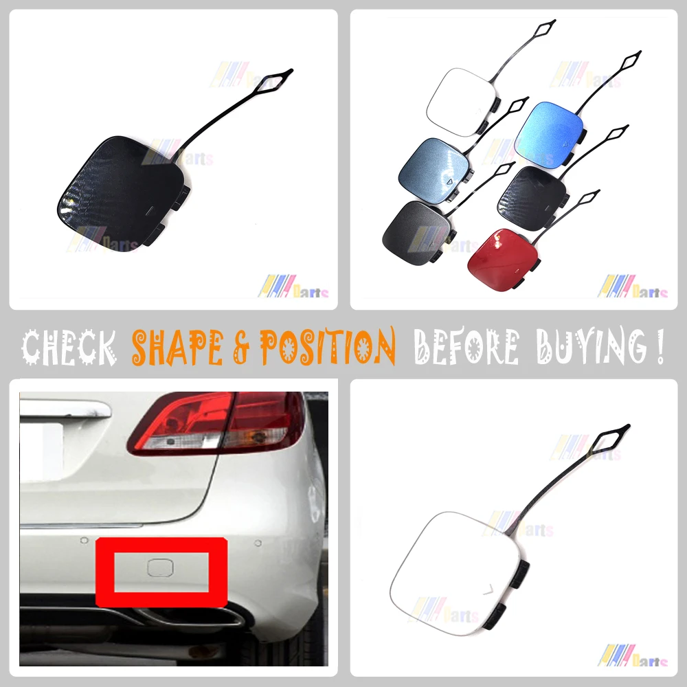 2468851422-for-15-19-Mercedes-B-W246-Facelite-REAR-TOW-COVER-B160-B180 ...