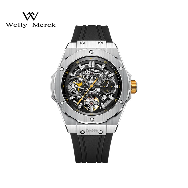 Welly-Merck-Original-Men-s-Automatic-Mechanical-Skeleton-Watch ...