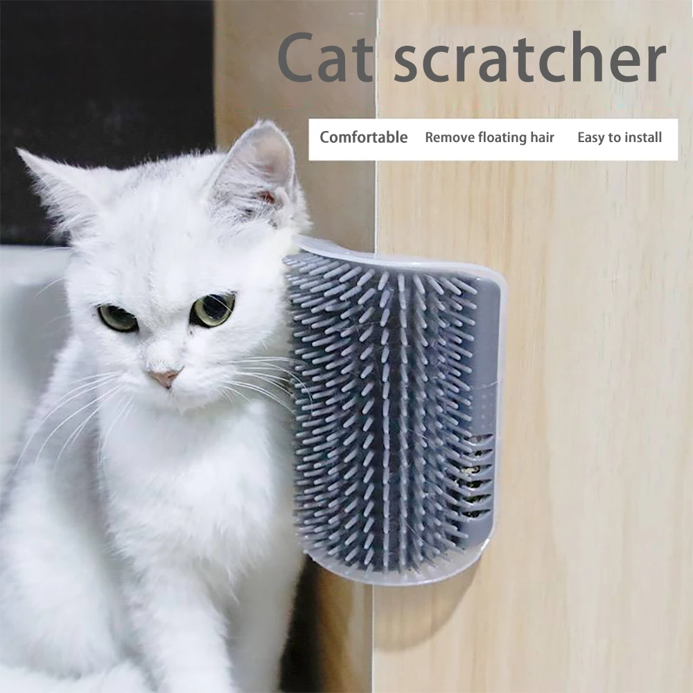 Cat-Accessories-Scratching-And-Rubbing-Hair-Device-Pet-Corner-Rubbing ...