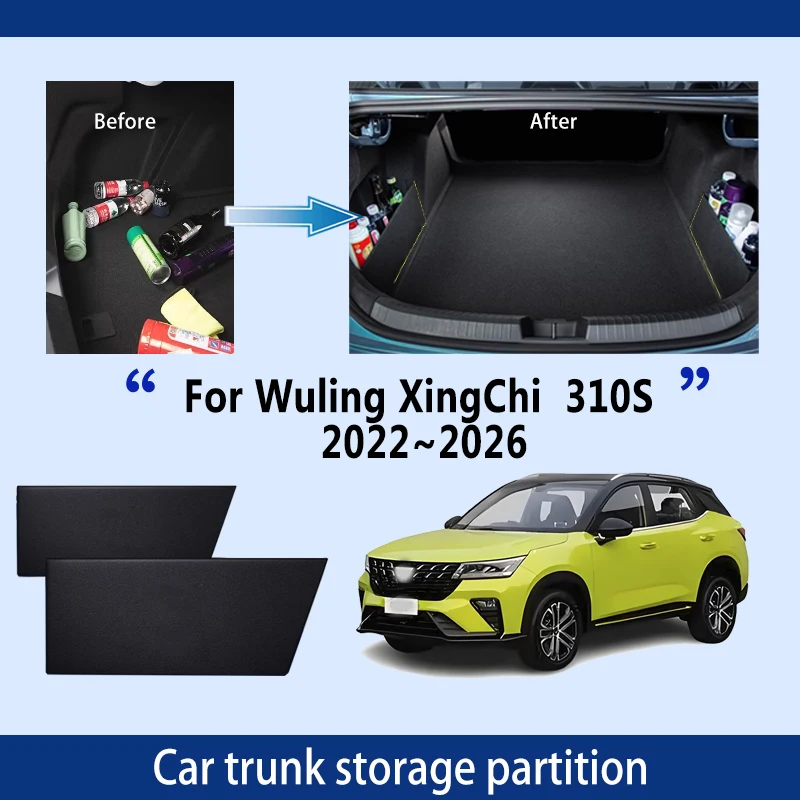 Accesorios de coche para Wuling Xingchi 310S 2022 ~ 2026, partición de ...