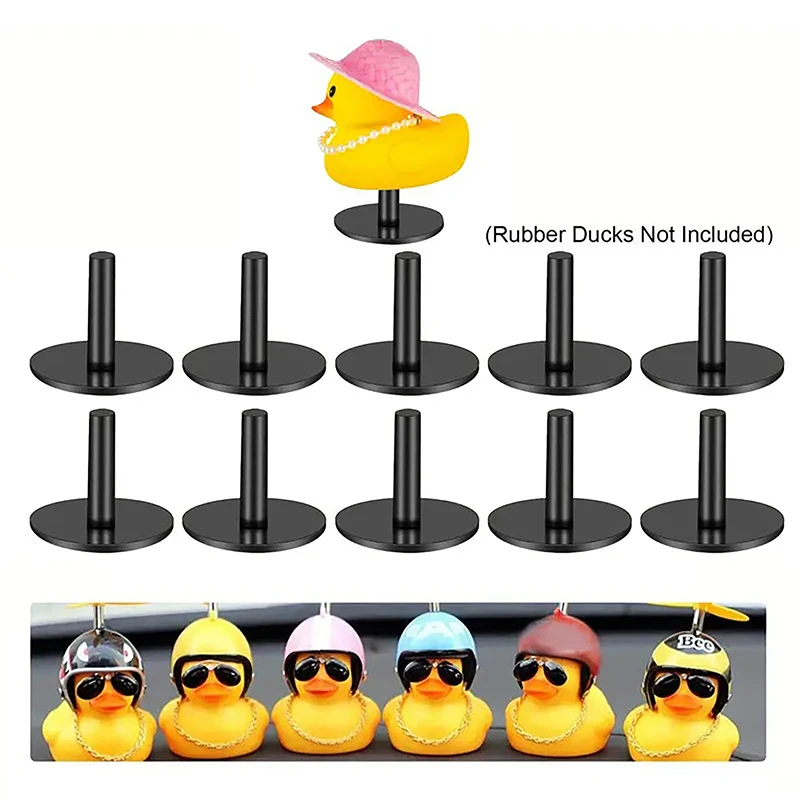 10pcs-Duck-Plug-Fixed-Display-Rubber-Duck-Mount-Flock-Locker-Rubber ...