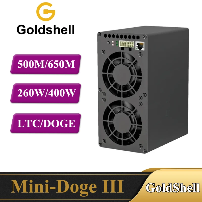NEW-Goldshell-minidoge-doge-3-minidoge3-LTC-doge-coin-650M-400W-with ...