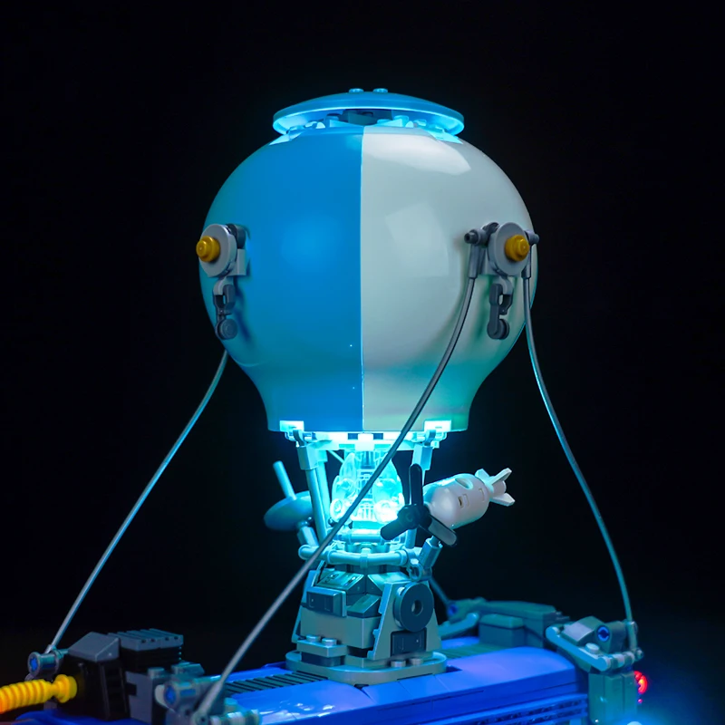 Lazishi LED lighting 77073 set suitable for Battle Bus building block ...