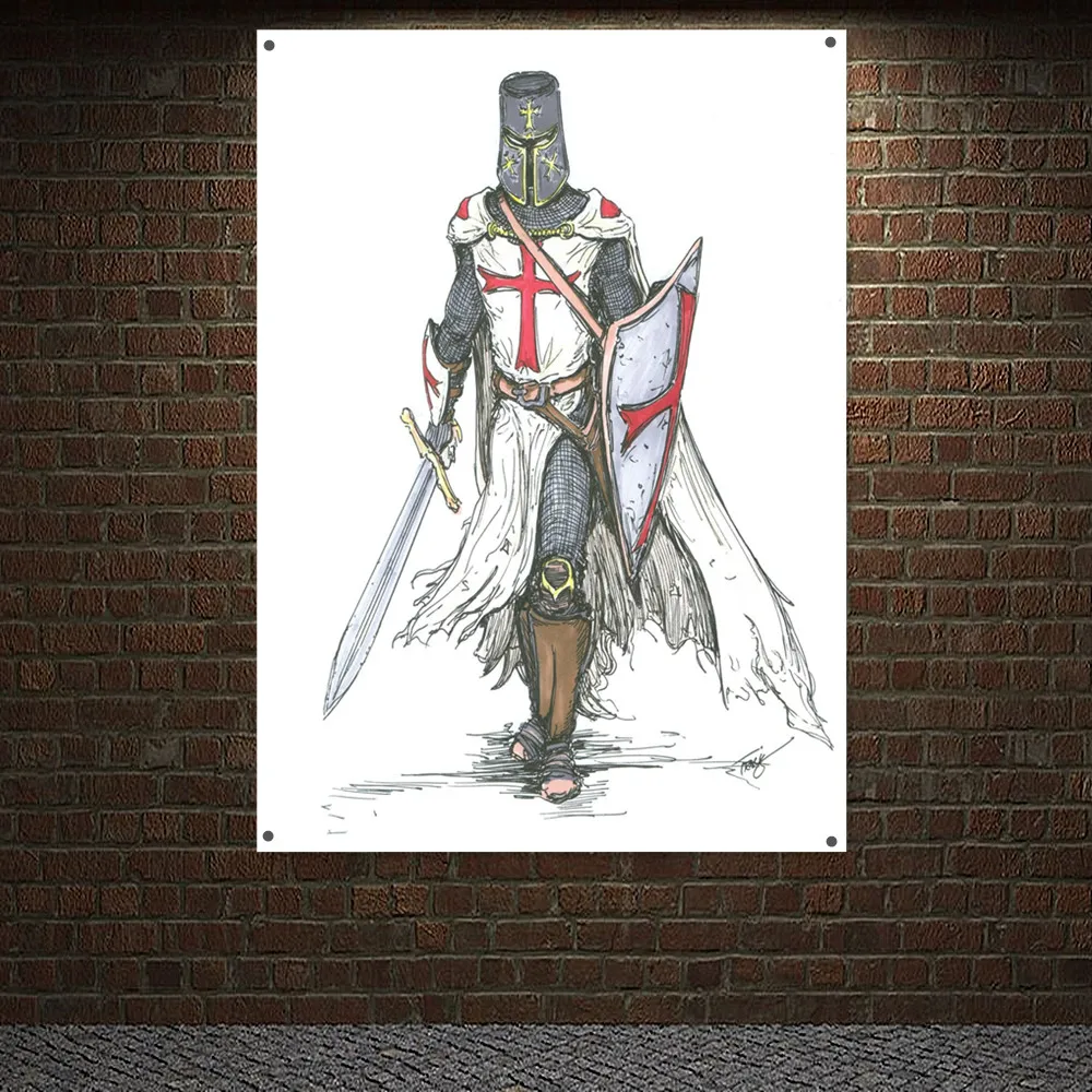 Templar Knight Drawings