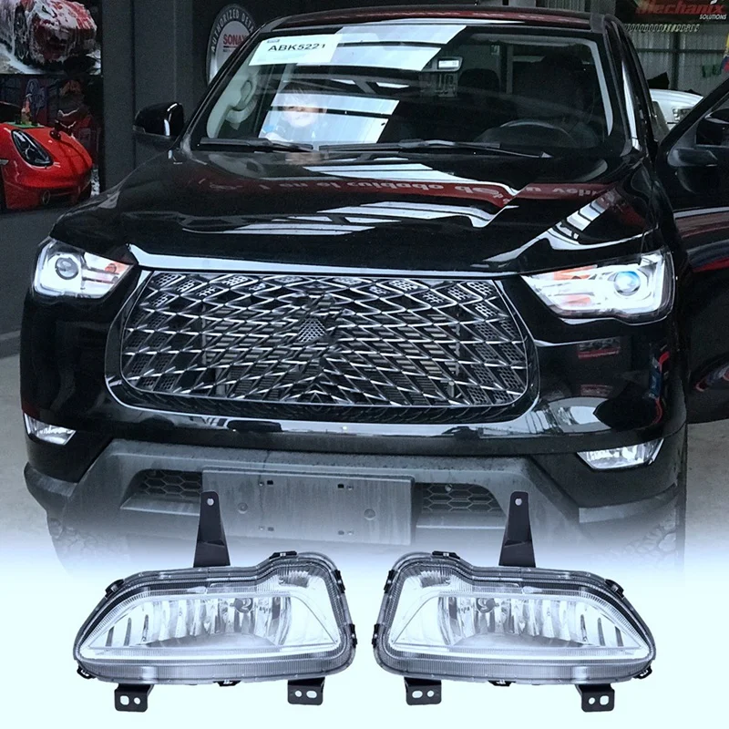 Car-Front-Bumper-Fog-Lights-Assembly-Driving-Lamp-Foglight-With-Wiring ...