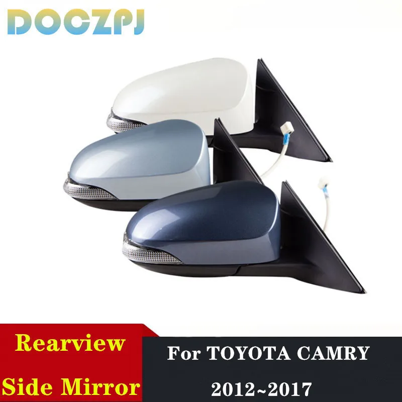 Car-Side-Rear-View-Mirror-With-Signal-Light-For-Toyota-Camry-2012-2013 ...