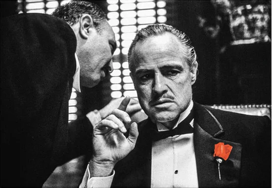 The Godfather Al Pacino Black And White