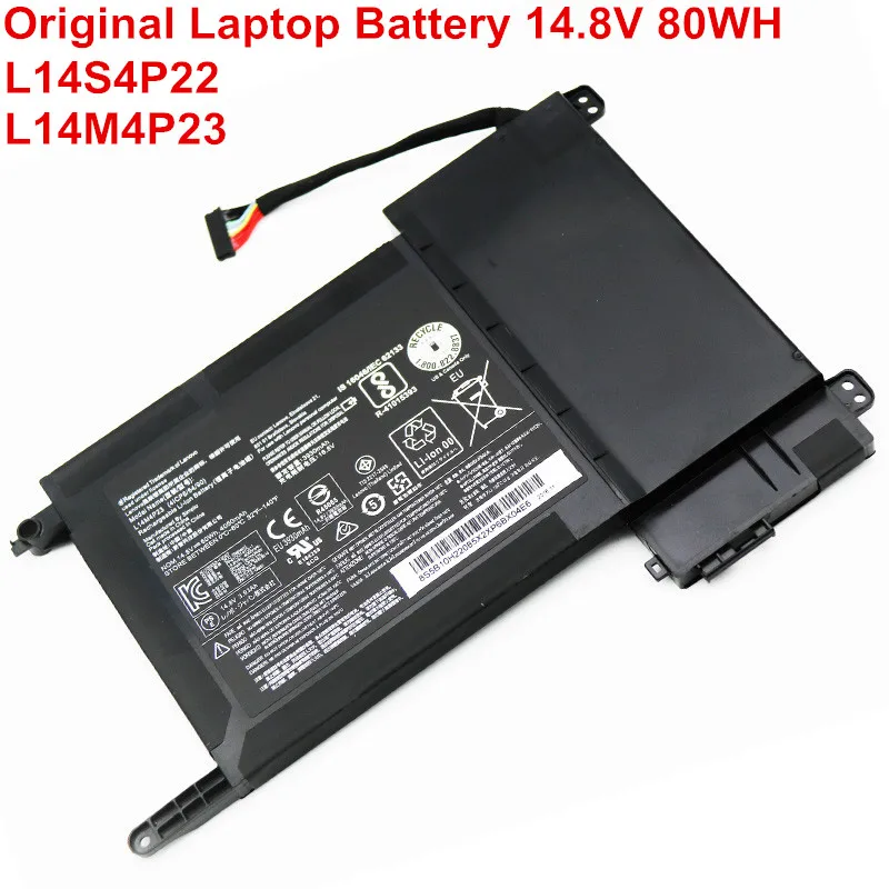 14-8V-80WH-8Cell-New-Original-Battery-Laptop-Notebook-L14S4P22-L14M4P23 ...