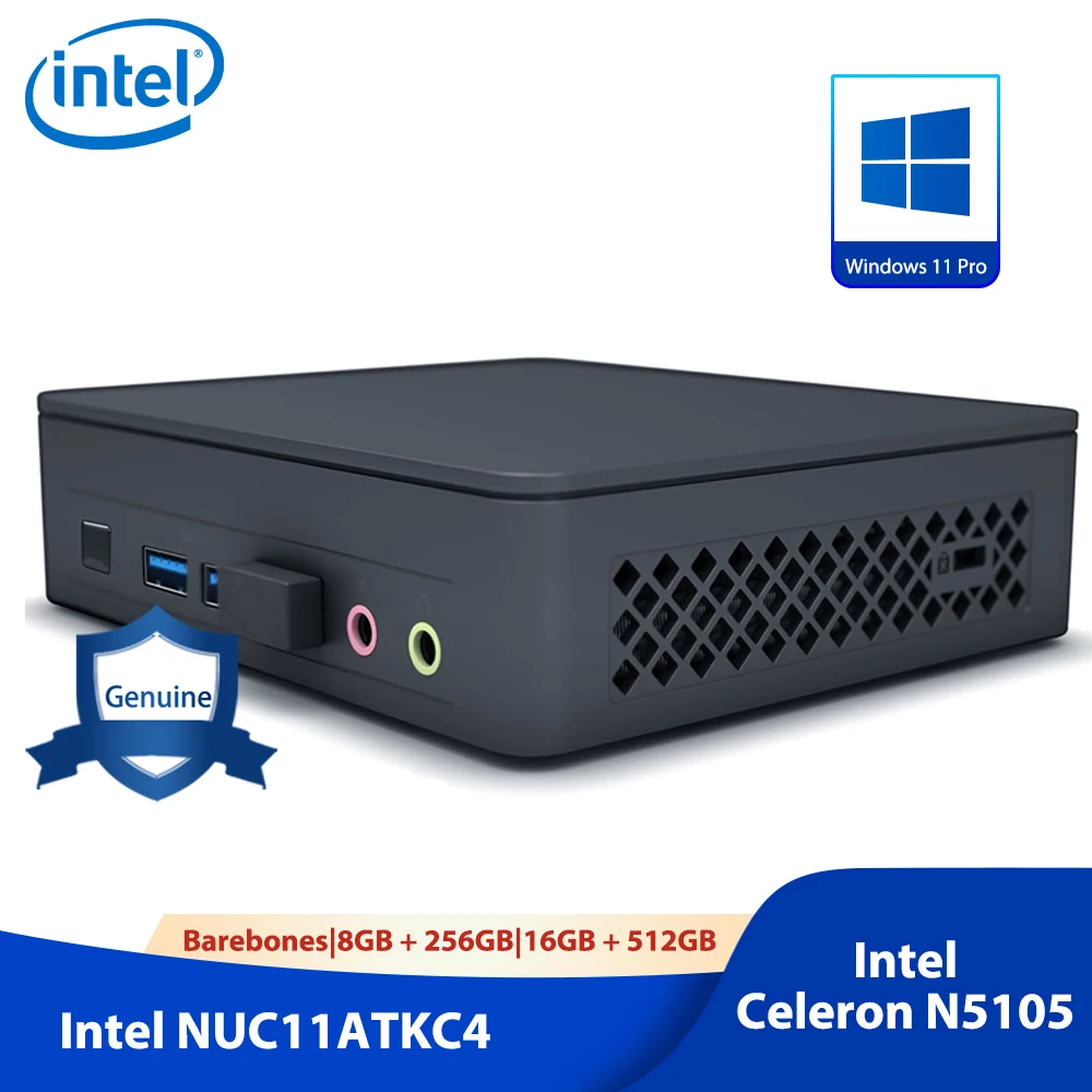 Intel-NUC-11-Mini-Pc-NUC11ATKC4-Atlas-Canyon-Celeron-N5105-Up-to-2-90 ...