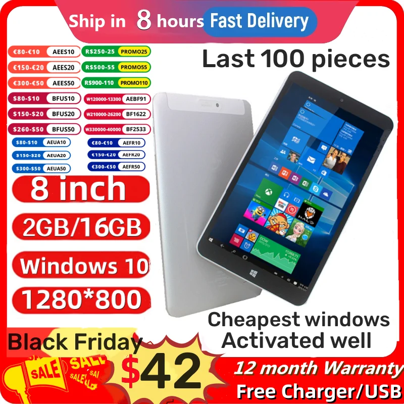 MOMO-Tablet-PC-com-Dual-Camera-Windows-10-Quad-Core-2GB-RAM-16GB-ROM ...