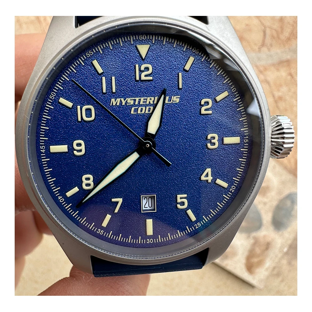 Mysterious-Code-Sapphire-Titanium-Hypoallergenic-Big-Pilot-Mark-Little ...