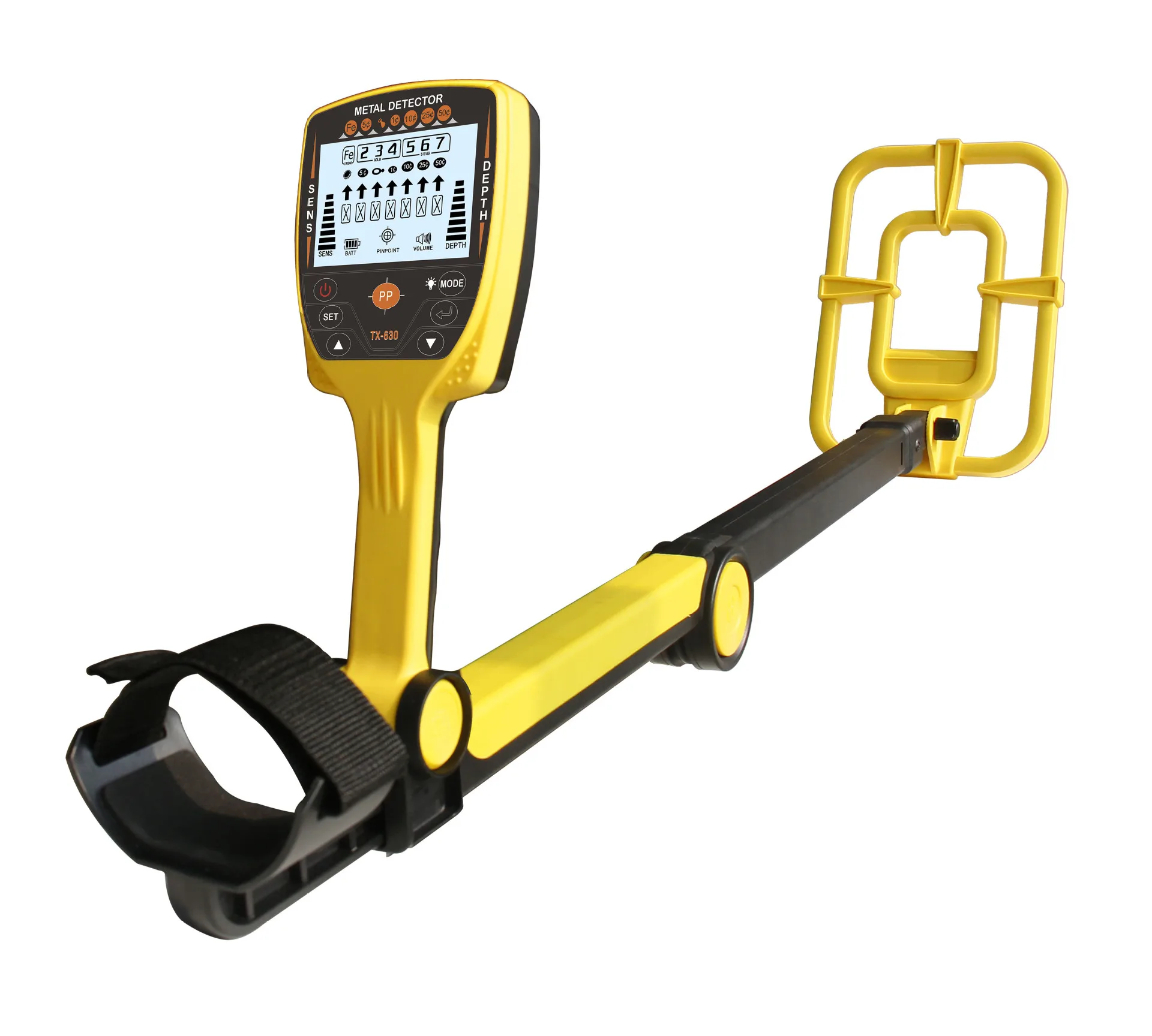 Tianxun-MD-630-con-pantalla-LCD-Detector-de-metales-port-til-plegable ...