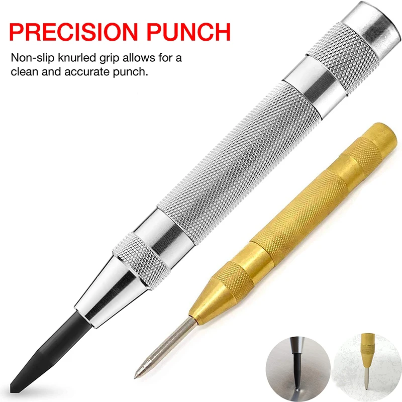 Automatic-Center-Punch-High-Quality-S2-Steel-Tip-Adjustable-Spring ...