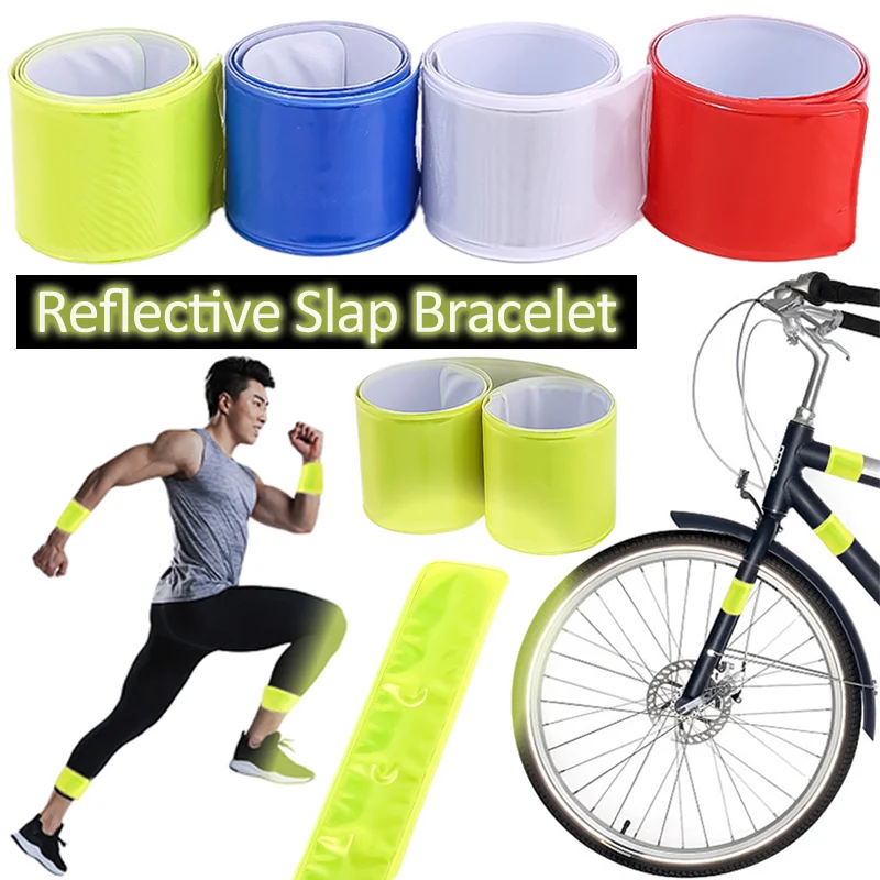 Reflective-Bracelet-for-Night-Running-Wristband-Armband-Outdoor-Cycling ...