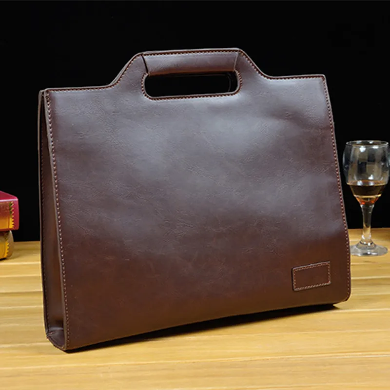 Business-PU-Leather-Briefcases-Men-Luxury-Office-Handbag-Large-Capacity ...