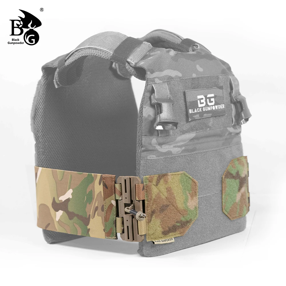 BG-Tactical-Vest-Waist-Belt-Elastic-Quick-Release-Buckle-Set-Single ...