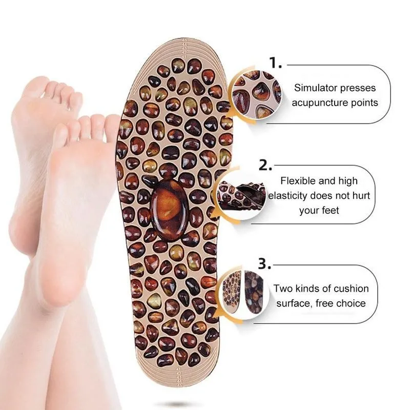 Acupressure-Magnetic-Massage-Foot-Therapy-Reflexology-Unisex-Insole ...